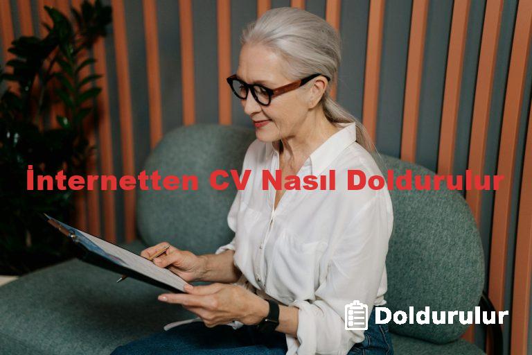 İnternetten CV Nasıl Doldurulur - Doldurulur